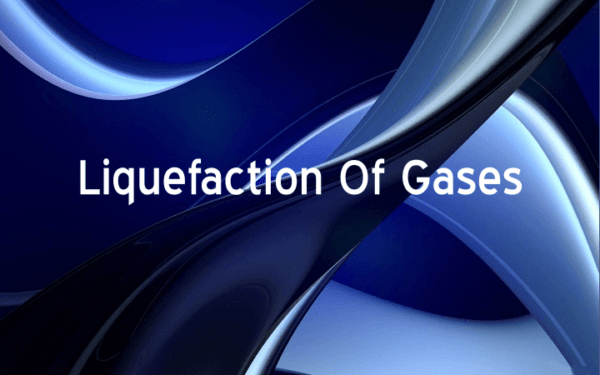 Liquefaction Of Gases | Chemistry Skills